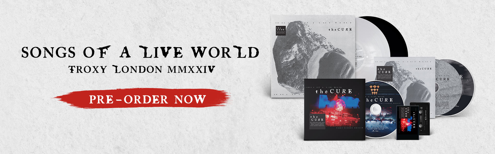 The Cure | Official Merch – The Cure UK Store