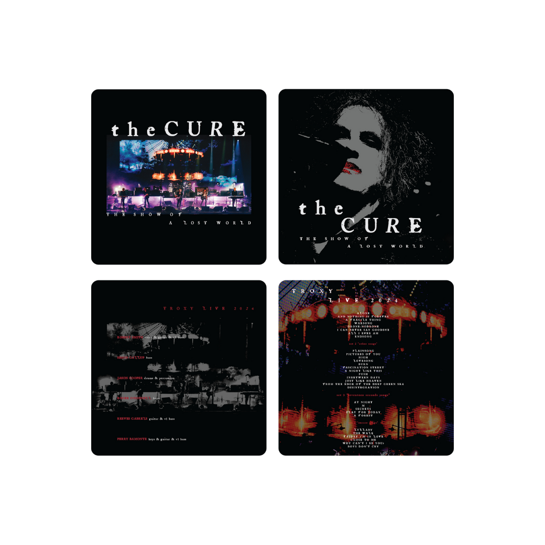 The Show Of A Lost World Coaster Set – The Cure UK Store